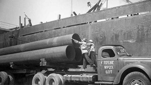 The tapline a legacy of triumph | Aramco Life