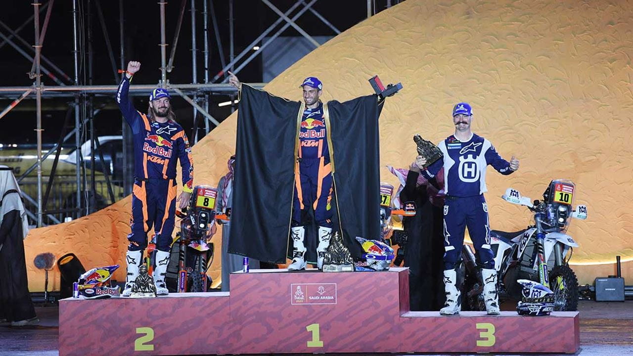 Dakar Rally 2023 winners at Ithra | Aramco Life