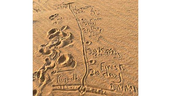 Trek to Thaj | Aramco Life