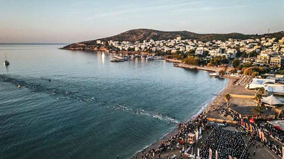 Triathlete Pablo Guizada at Greece Iron Man | Aramco Life