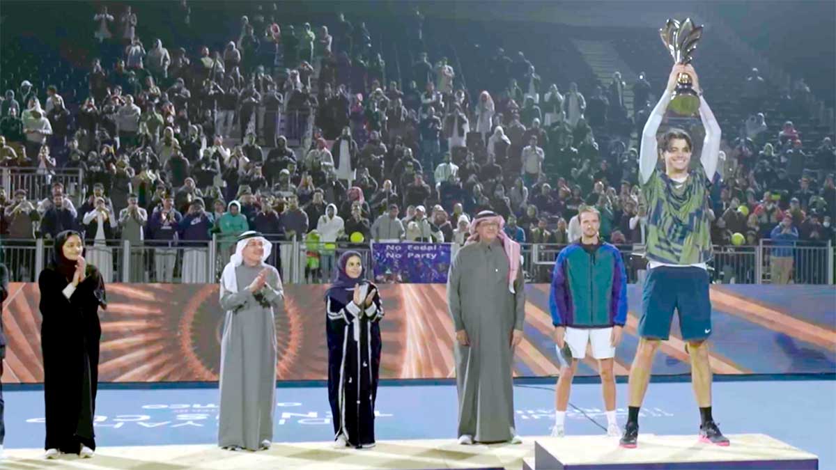 VIDEO Diriyah Tennis Cup a success | Aramco Life