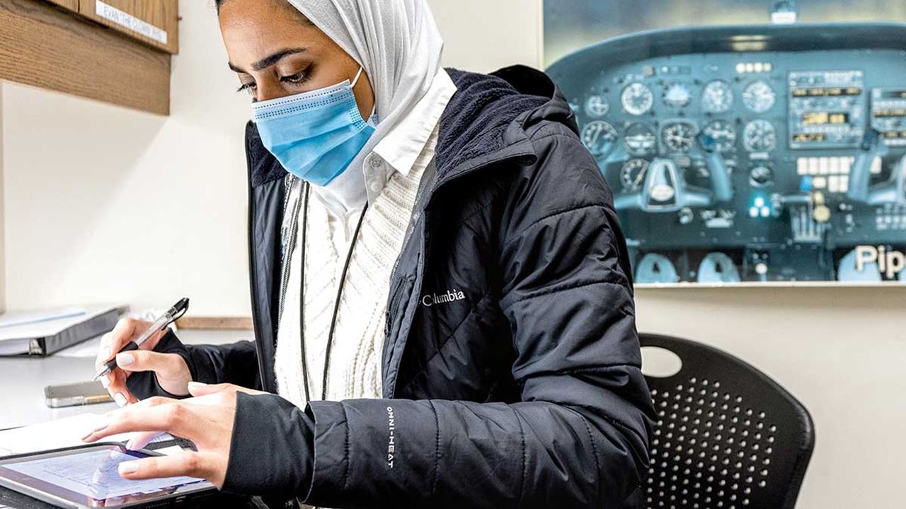 Female pilot feature | Aramco Life