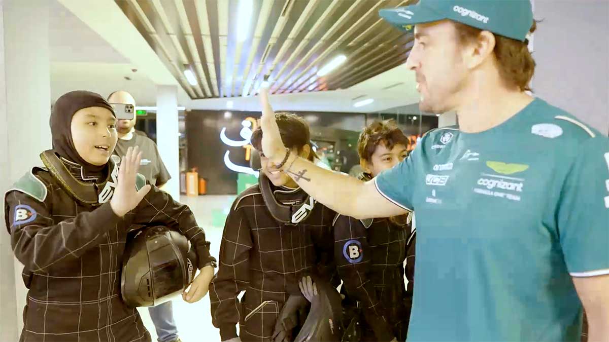 VIDEO Encouraging STEM through our F1 partner | Aramco Life