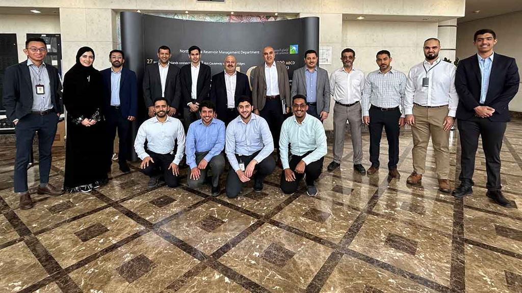 Aramco PE and D Marjan Zuluf and Manifa recognition | Aramco Life