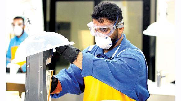 SADA new training well | Aramco Life