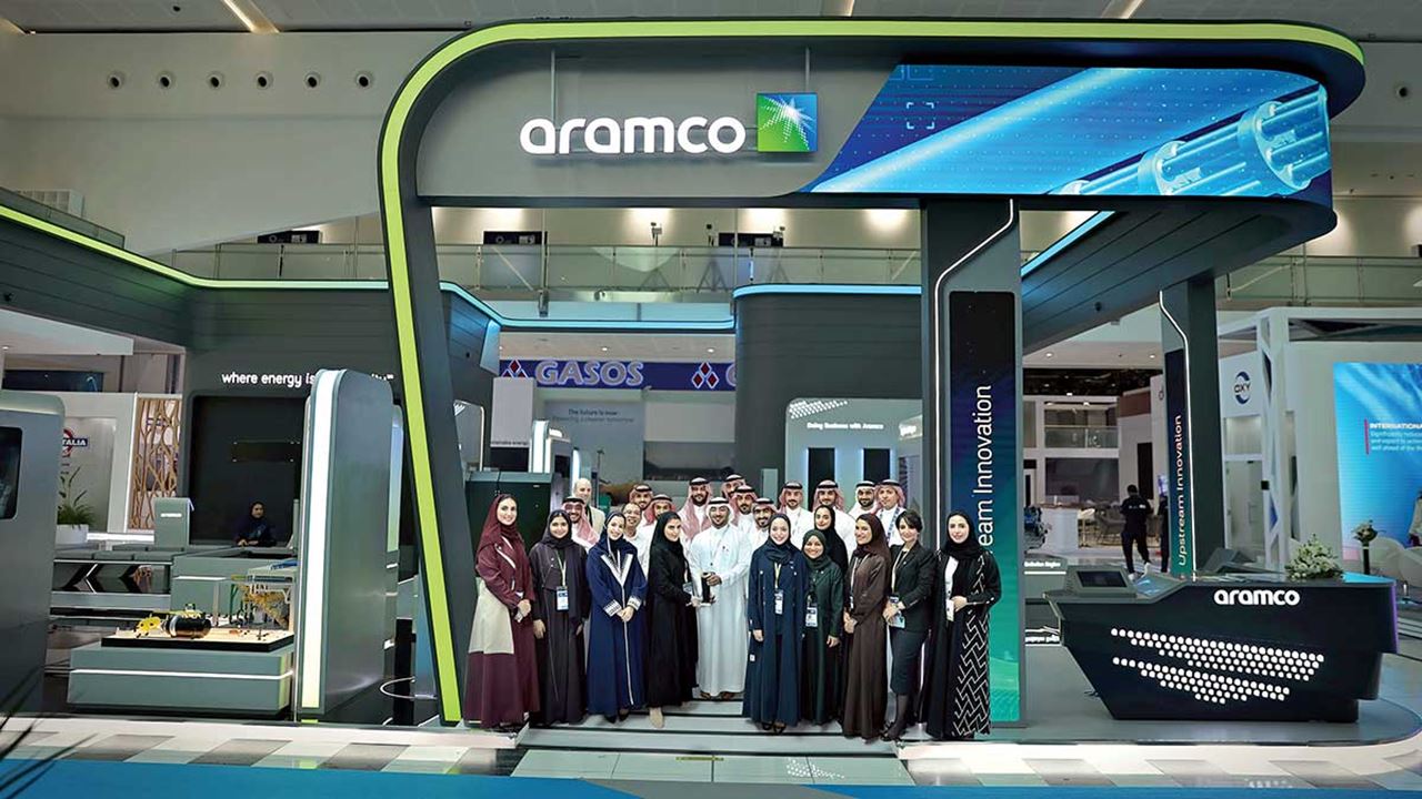 Aramco booth wins ADIPEC best stand design | Aramco Life