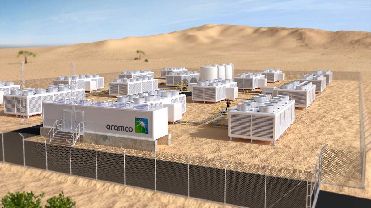 DAC Pilot Plant | Aramco Life