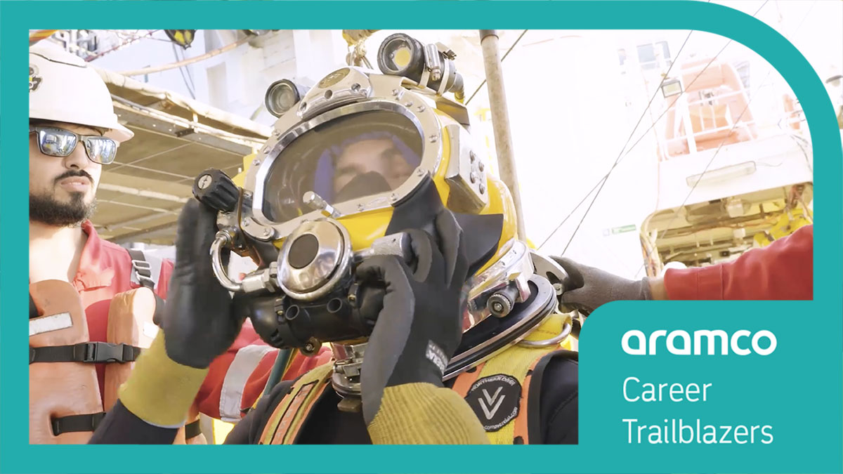 VIDEO Our local Aramco divers | Aramco Life