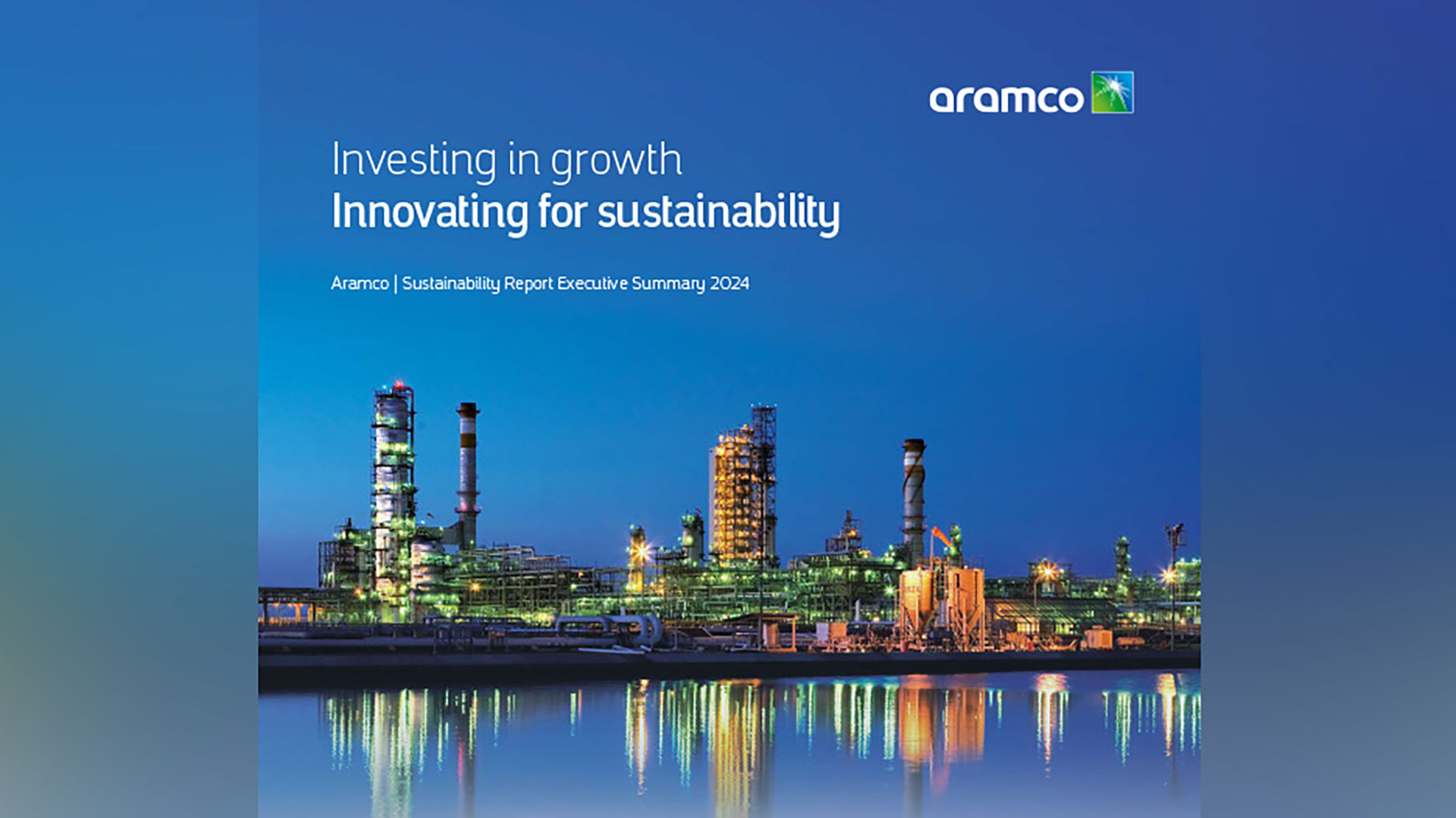 Aramco releases first-ever Sustainability Report | Aramco Life
